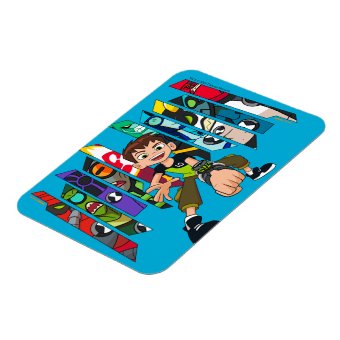 Ben 10 Alien Collection Graphic Magnet | Zazzle