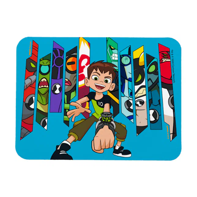 Ben 10 Alien Collection Graphic Magnet | Zazzle
