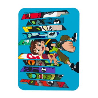 Ben 10 Alien Collection Graphic Magnet | Zazzle