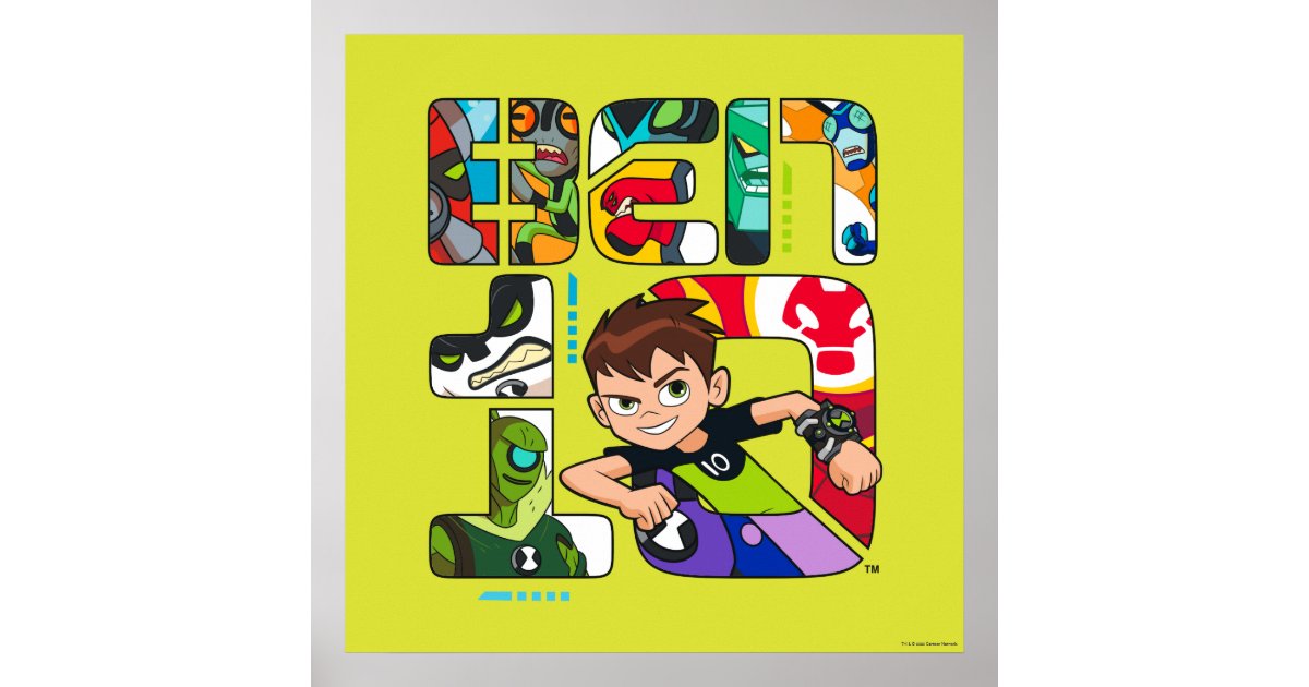 Ben 10 Alien Logo Poster | Zazzle