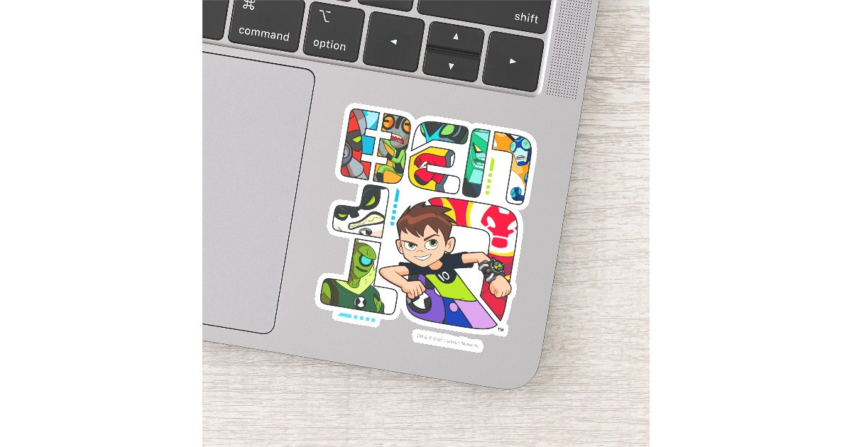 Ben 10 Alien Logo Sticker | Zazzle