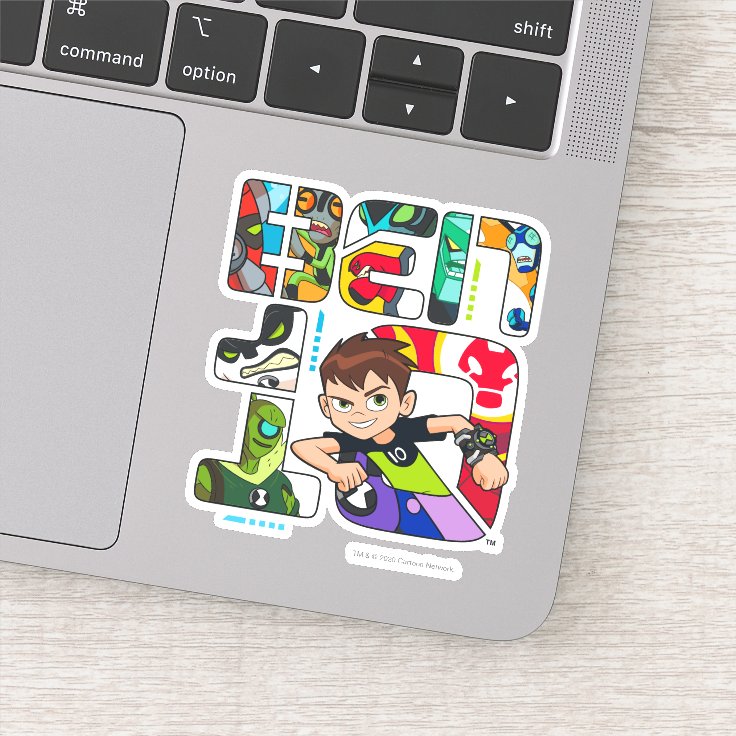 Ben 10 Alien Logo Sticker | Zazzle