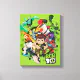 Ben 10 Alien Rush Graphic Canvas Print | Zazzle