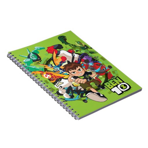 Ben 10 Alien Rush Graphic Notebook | Zazzle