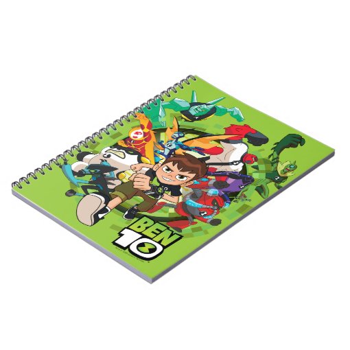 Ben 10 Alien Rush Graphic Notebook | Zazzle