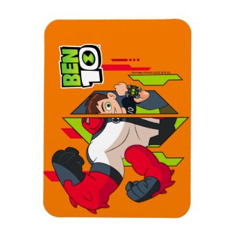 Ben 10 Four Arms DNA Transformation Magnet | Zazzle