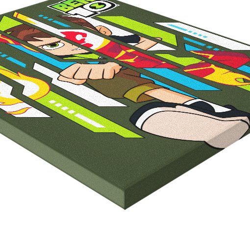 Ben 10 Heatblast DNA Transformation Canvas Print | Zazzle