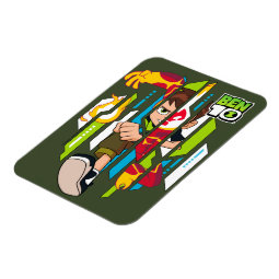 Ben 10 Heatblast DNA Transformation Magnet | Zazzle