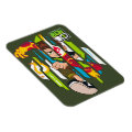 Ben 10 Heatblast DNA Transformation Magnet | Zazzle