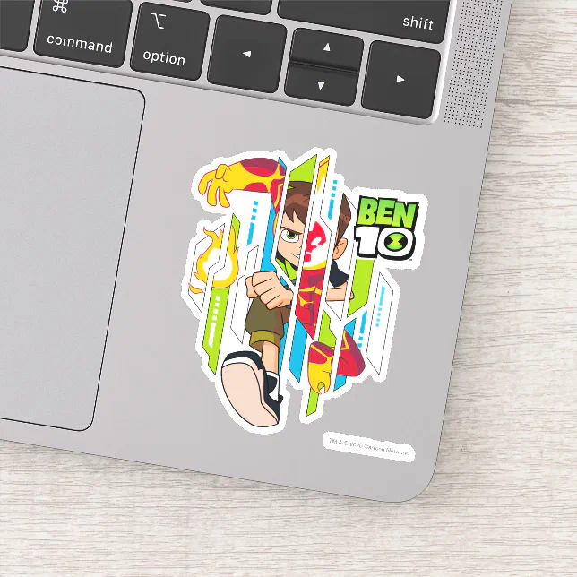 Ben 10 Heatblast DNA Transformation Sticker | Zazzle