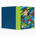 Ben 10 Overflow DNA Transformation 3 Ring Binder | Zazzle