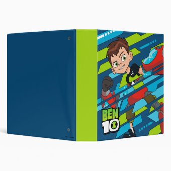 Ben 10 Overflow DNA Transformation 3 Ring Binder | Zazzle