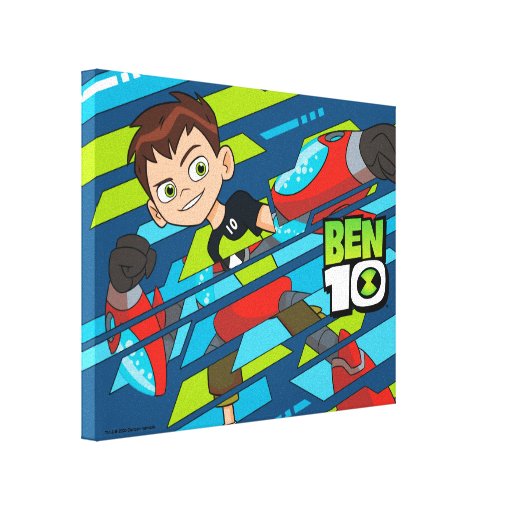 Ben 10 Overflow DNA Transformation Canvas Print | Zazzle