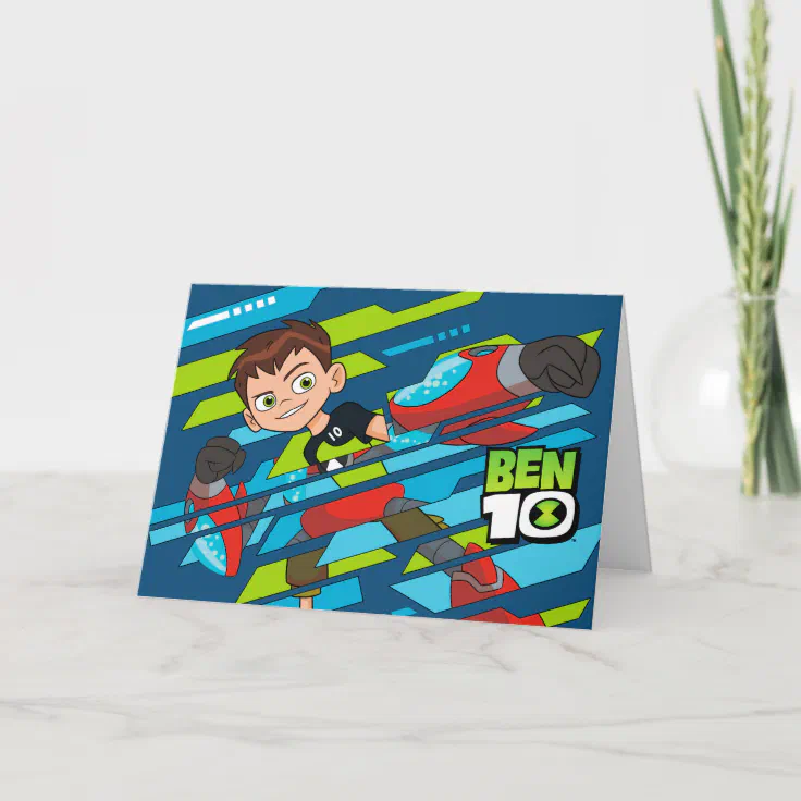 Ben 10 Overflow DNA Transformation Card | Zazzle