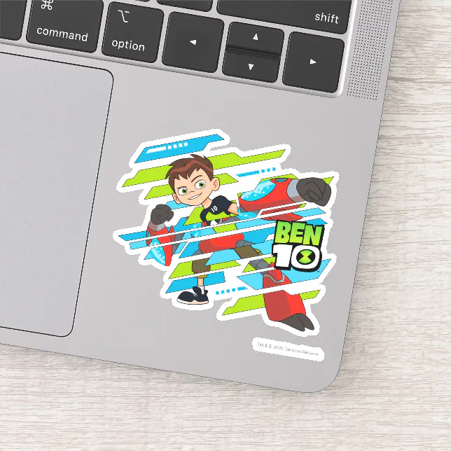 Ben 10 Overflow DNA Transformation Sticker | Zazzle