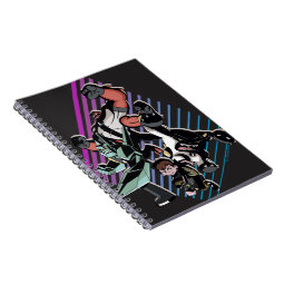 Ben 10 Retro Alien Group Graphic Notebook | Zazzle