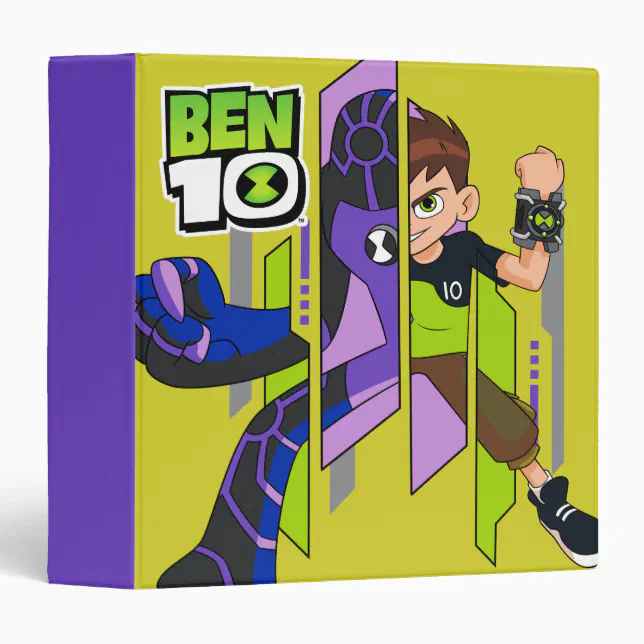Ben 10 Upgrade DNA Transformation 3 Ring Binder | Zazzle