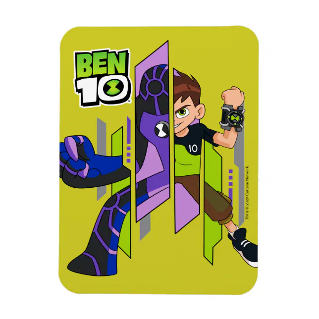 Ben 10 Upgrade DNA Transformation Magnet | Zazzle
