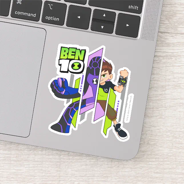 Ben 10 Upgrade DNA Transformation Sticker | Zazzle