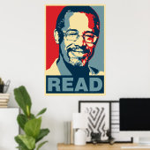 Ben Carson "Read Obama Parody Poster | Zazzle