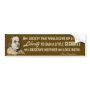 Ben Franklin Quote Bumper Sticker | Zazzle