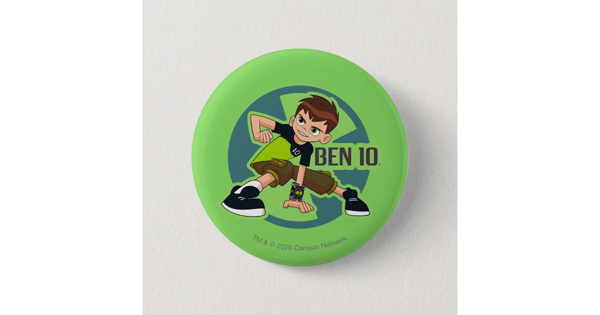 Ben Tennyson Omnitrix Graphic Button | Zazzle