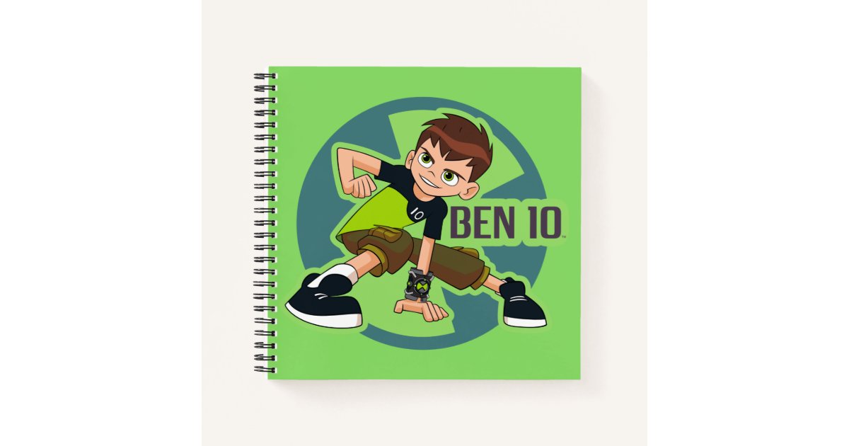 Ben Tennyson Omnitrix Graphic Notebook | Zazzle