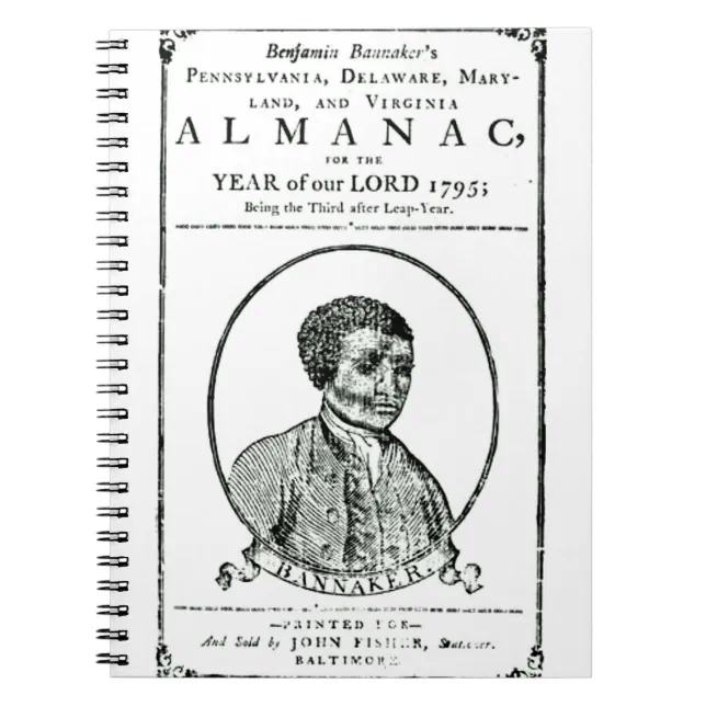 Benjamin Banneker Almanac Notebook | Zazzle