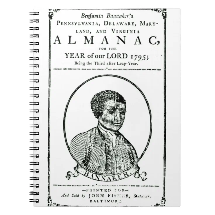Benjamin Banneker Almanac Notebook | Zazzle