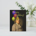 Benjamin Franklin Happy Birthday Postcard | Zazzle
