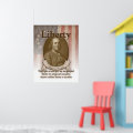 Benjamin Franklin – Liberty Poster | Zazzle
