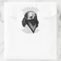 Benjamin Franklin Sticker | Zazzle