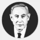 Benjamin Netanyahu Classic Round Sticker | Zazzle