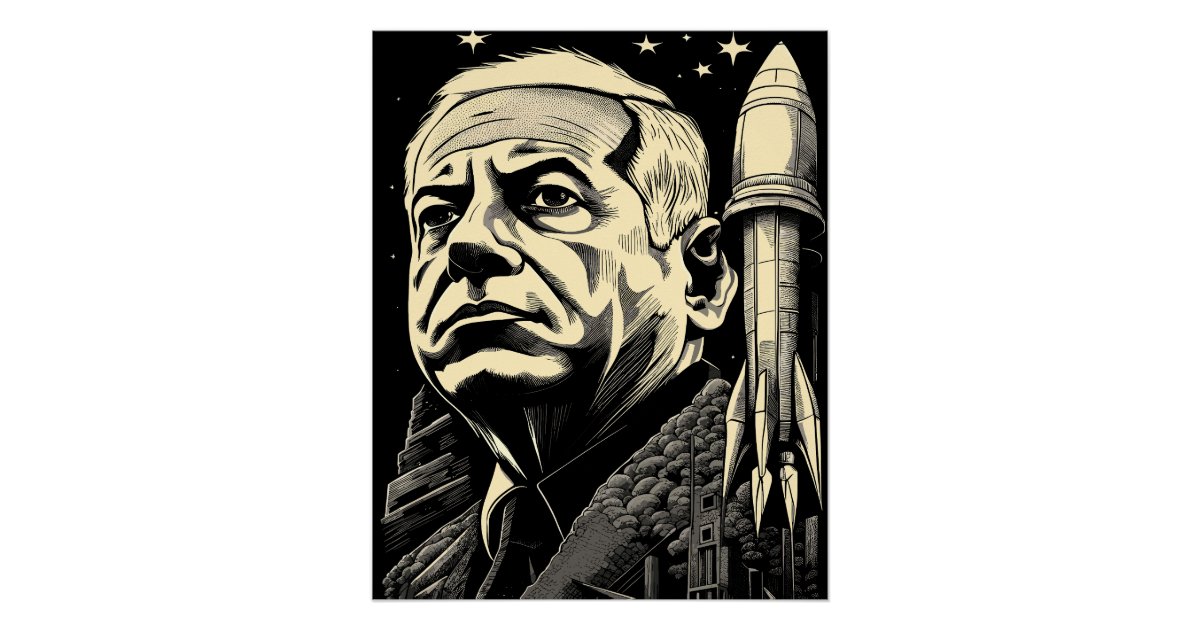 Benjamin Netanyahu Rocket Poster | Zazzle