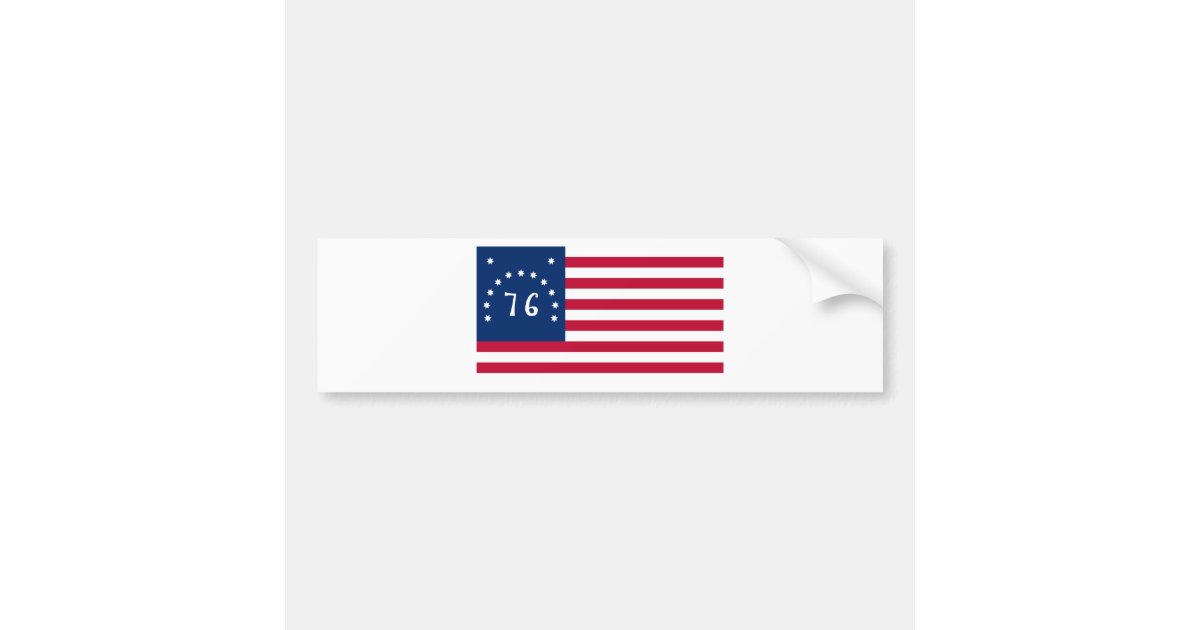 Bennington Flag from American Revolution Bumper Sticker | Zazzle