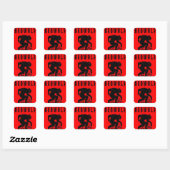 Beowulf - Grendel Square Sticker | Zazzle