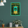 Beowulf ~ Vintage Book Cover Poster | Zazzle