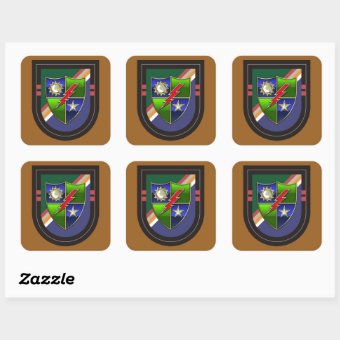 Beret Flash New 2D Bn RANGER Stickers | Zazzle