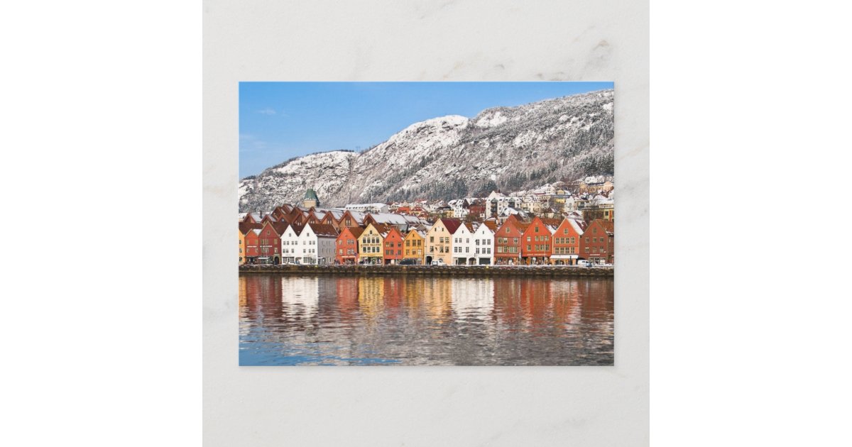 Bergen Postcard | Zazzle