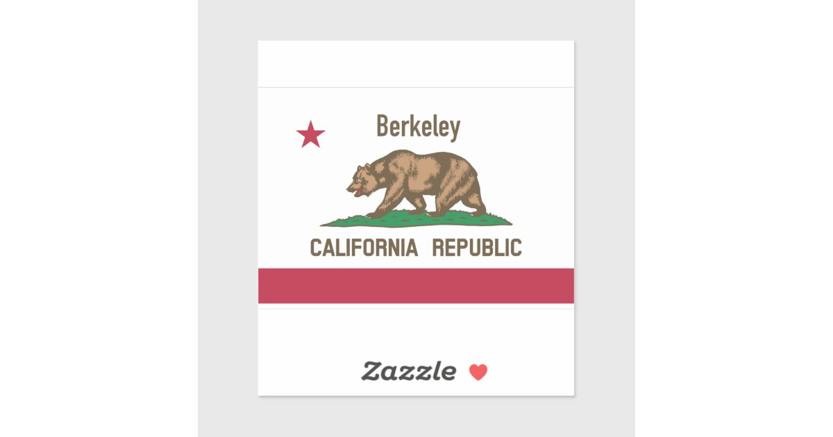 Berkeley California Sticker | Zazzle