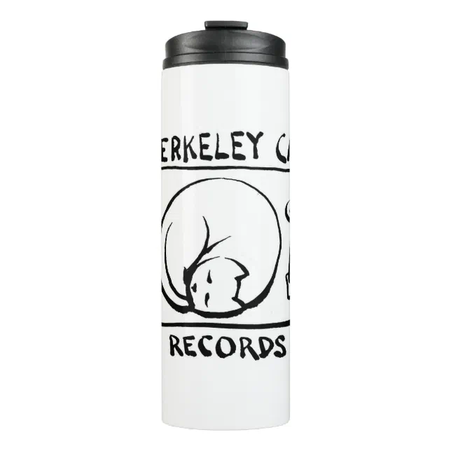 Berkeley Cat Logo merch Thermal Tumbler | Zazzle