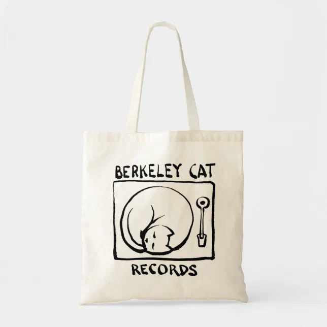 Berkeley Cat Logo merch Tote Bag | Zazzle