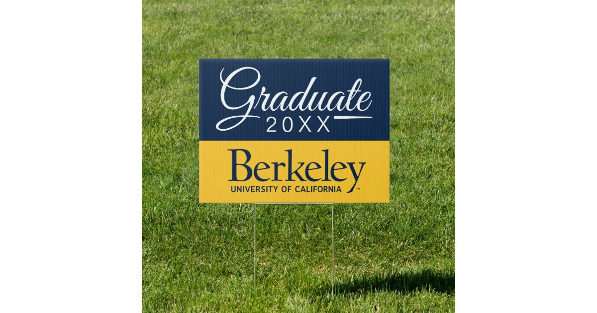 Berkeley Graduate Sign | Zazzle