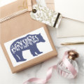 Berkshires Bear Rectangular Sticker | Zazzle