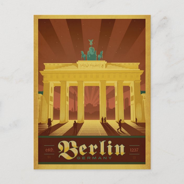 Berlin, Germany Postcard | Zazzle.com