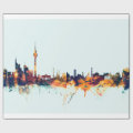 Berlin Germany Skyline Wrapping Paper | Zazzle