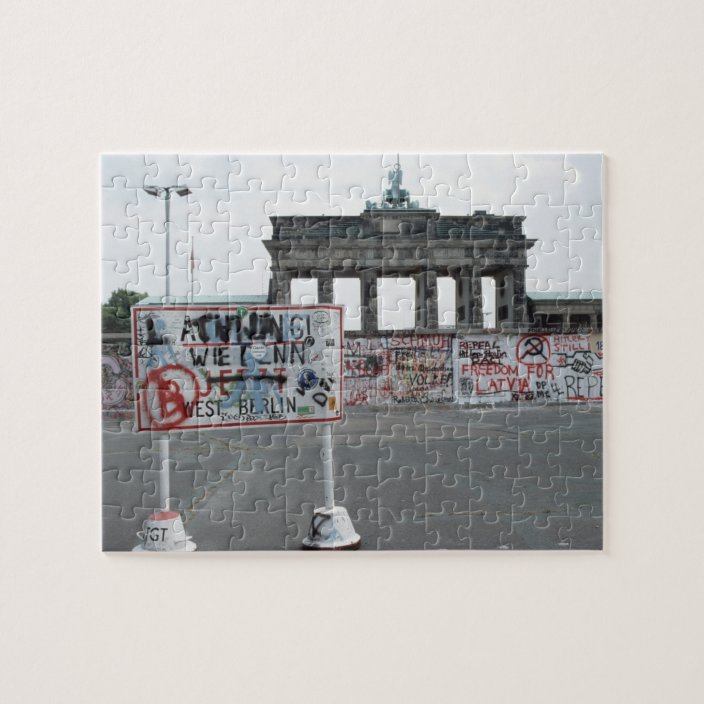 Berlin Wall Germany Jigsaw Puzzle | Zazzle.com