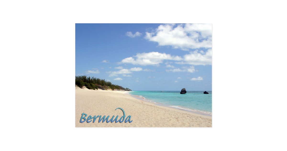 Bermuda Beach Postcard | Zazzle.com