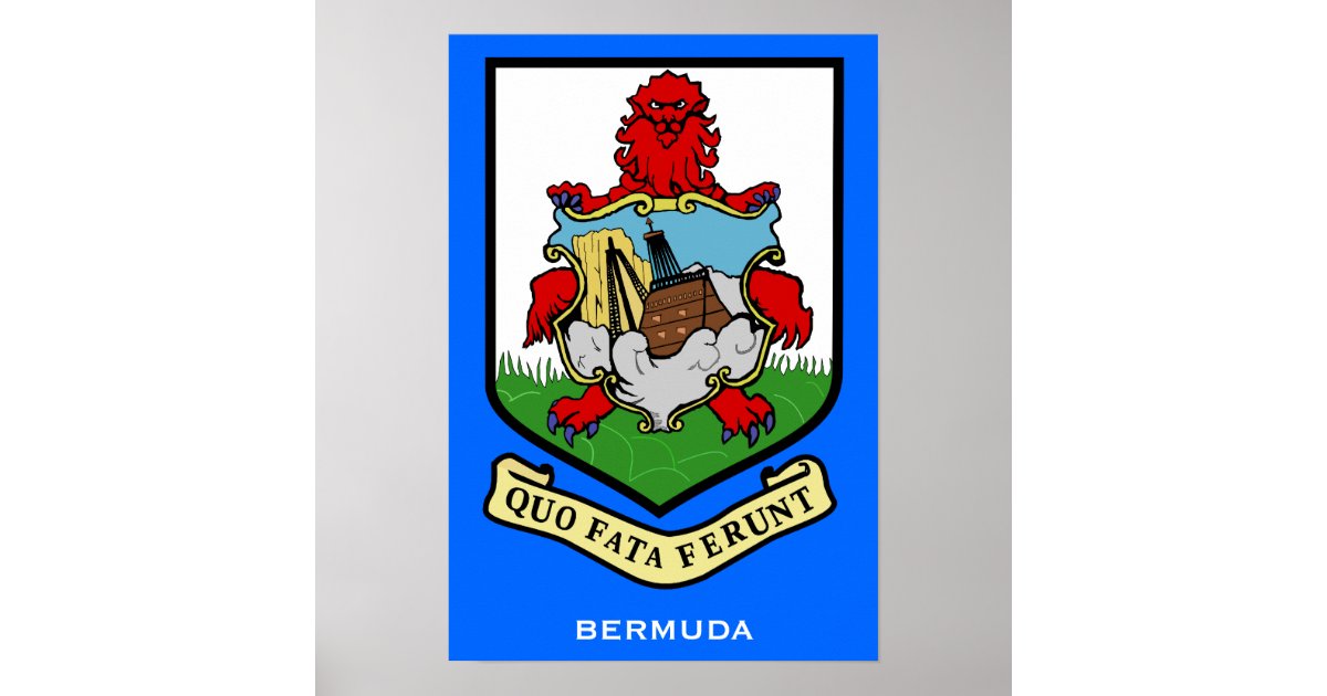 Bermuda* Coat of Arms Poster | Zazzle