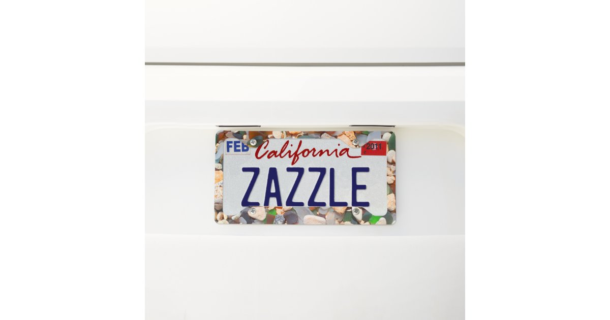 Bermuda Seaglass License Plate Frame | Zazzle